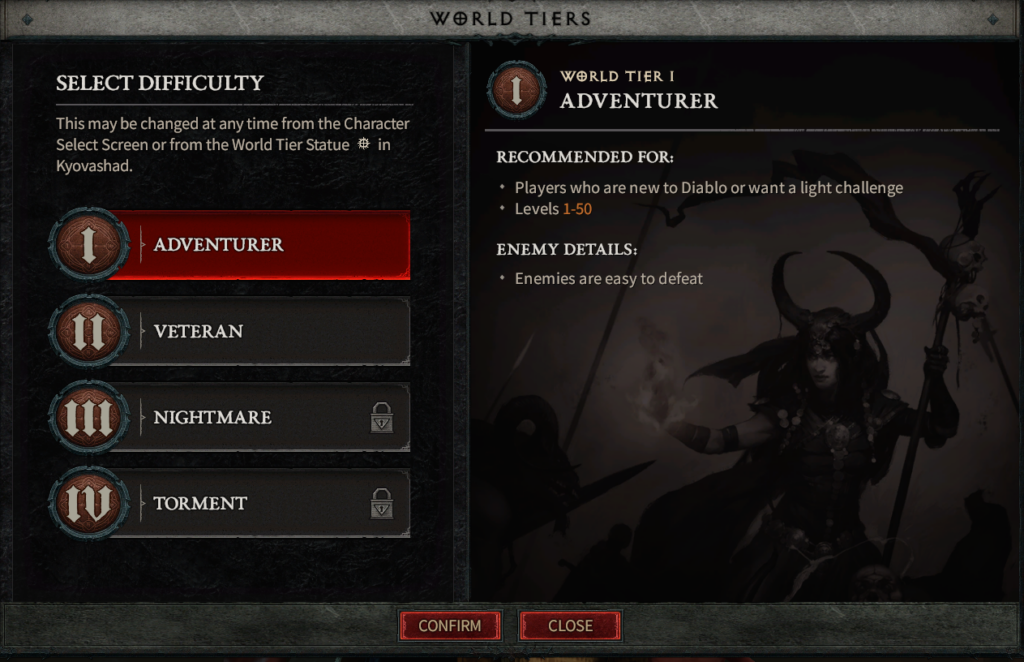 World Tiers: Difficulty Overview - Diablo4.gg Guides